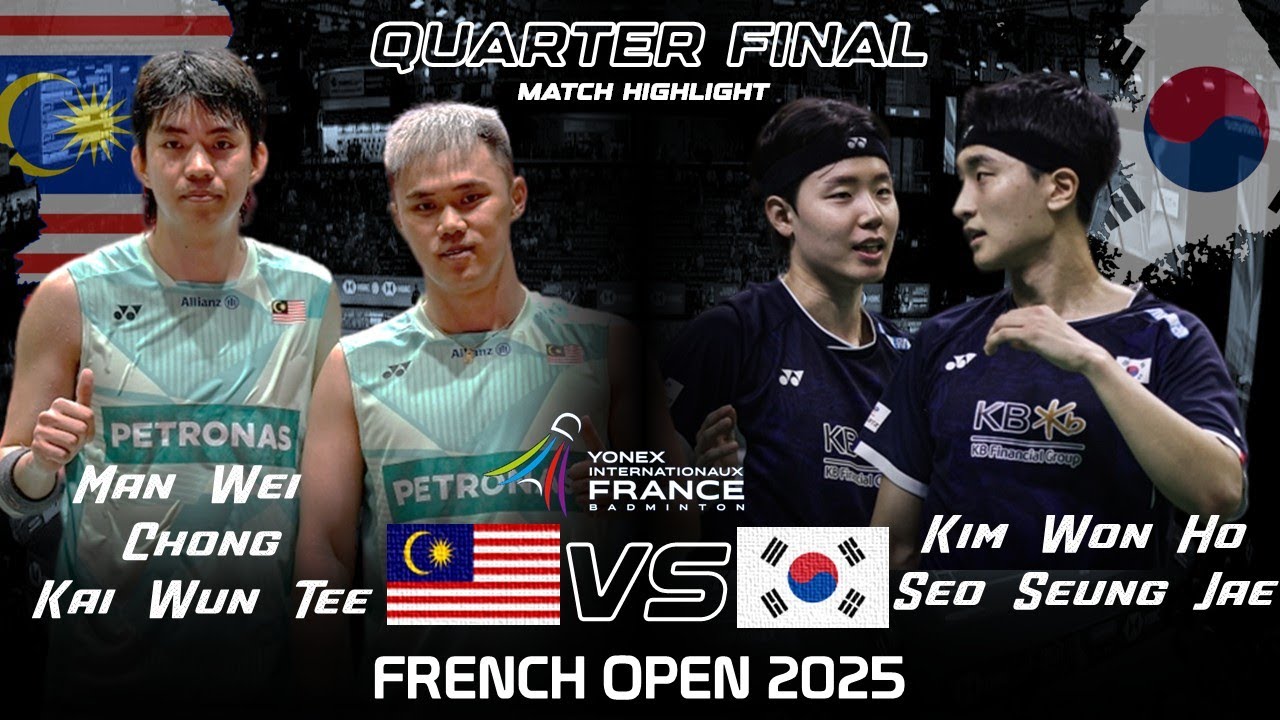 MAN Wei Chong Kai Wun TEE vs KIM Won Ho SEO Seung Jae | Badminton ...