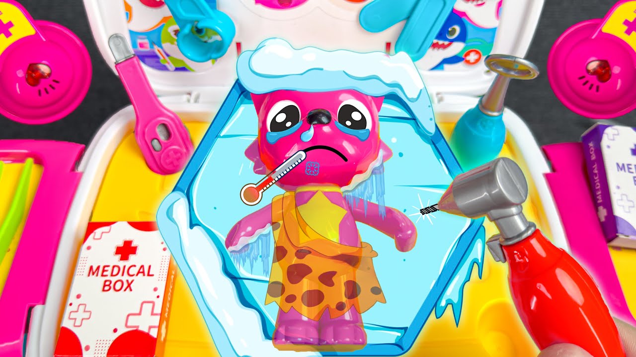 40 Minutes Satisfying Unboxing Pinkfong Ambulance Playset, Bunny First ...