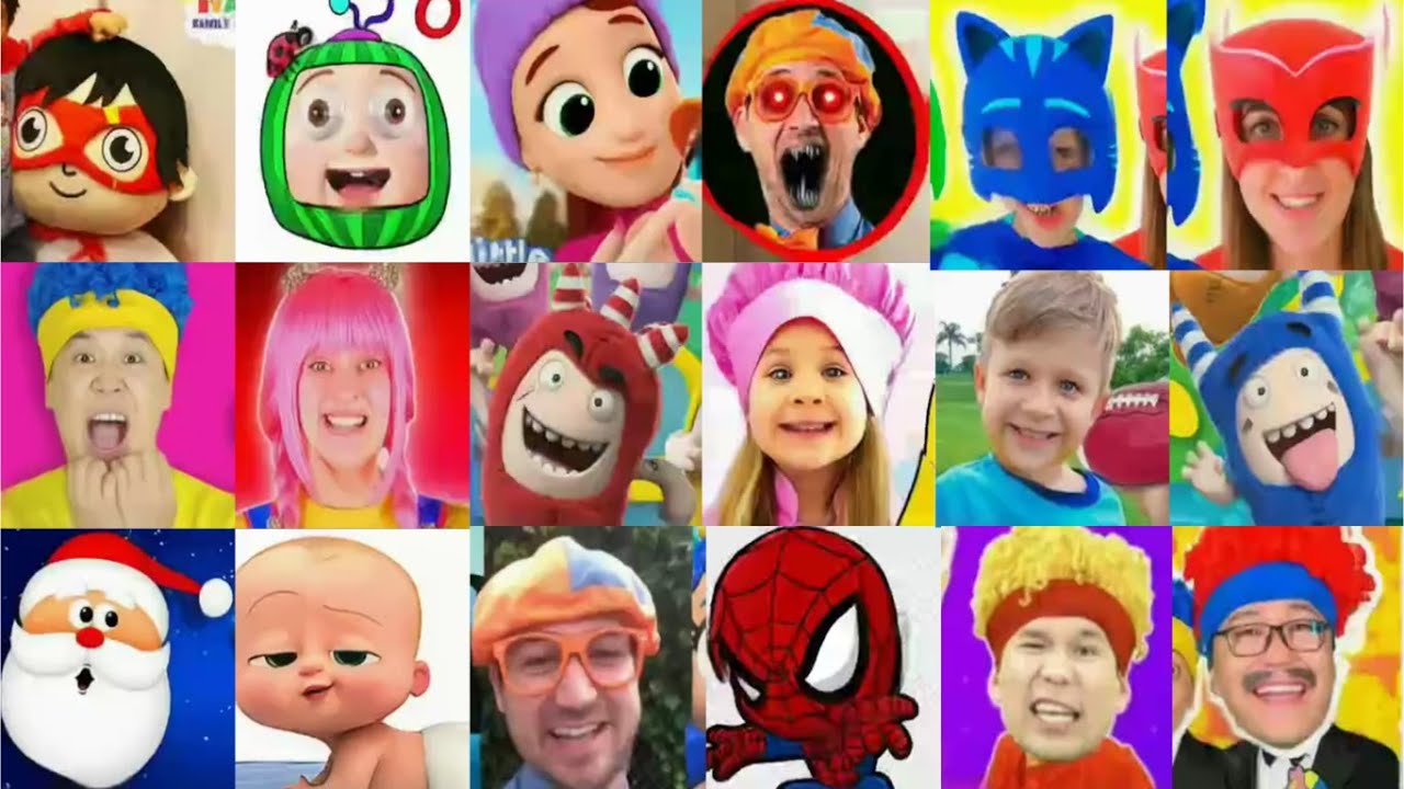 Blippi ft D Billions & Cocomelon & Santa Kuliki Taka Ti - YouTube