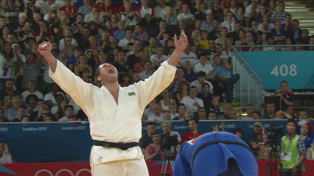 Rafael Silver (BRA) Wins Judo +100kg Bronze Medal Replay - London 2012 ...