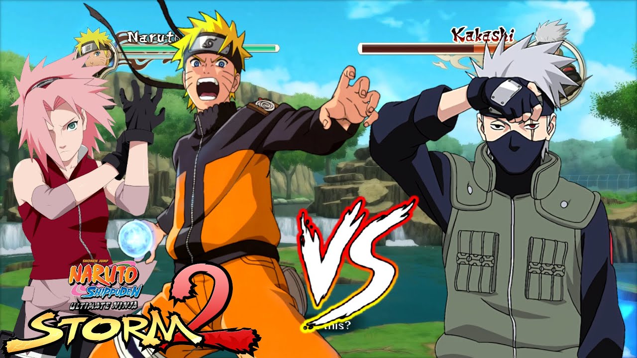 Naruto & Sakura VS Kakashi (S-Rank) - Naruto Shippuden: Ultimate Ninja ...