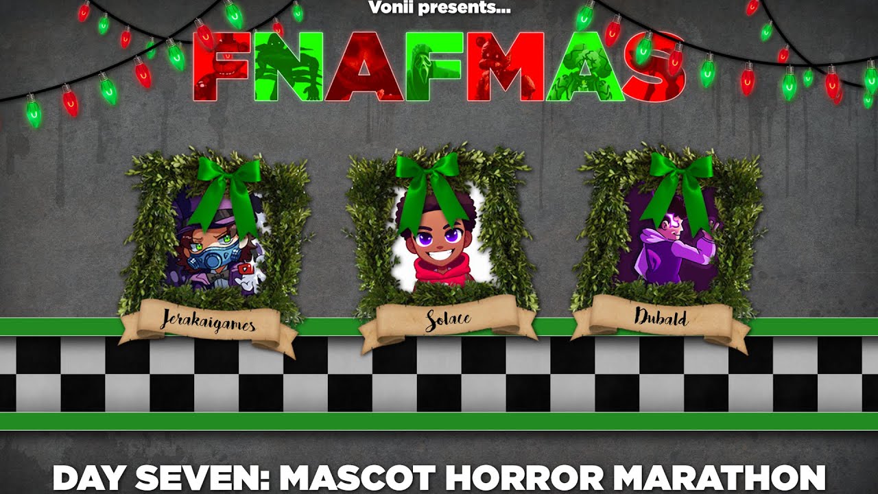 FNAFMAS DAY SEVEN: MASCOT HORROR MARATHON - YouTube