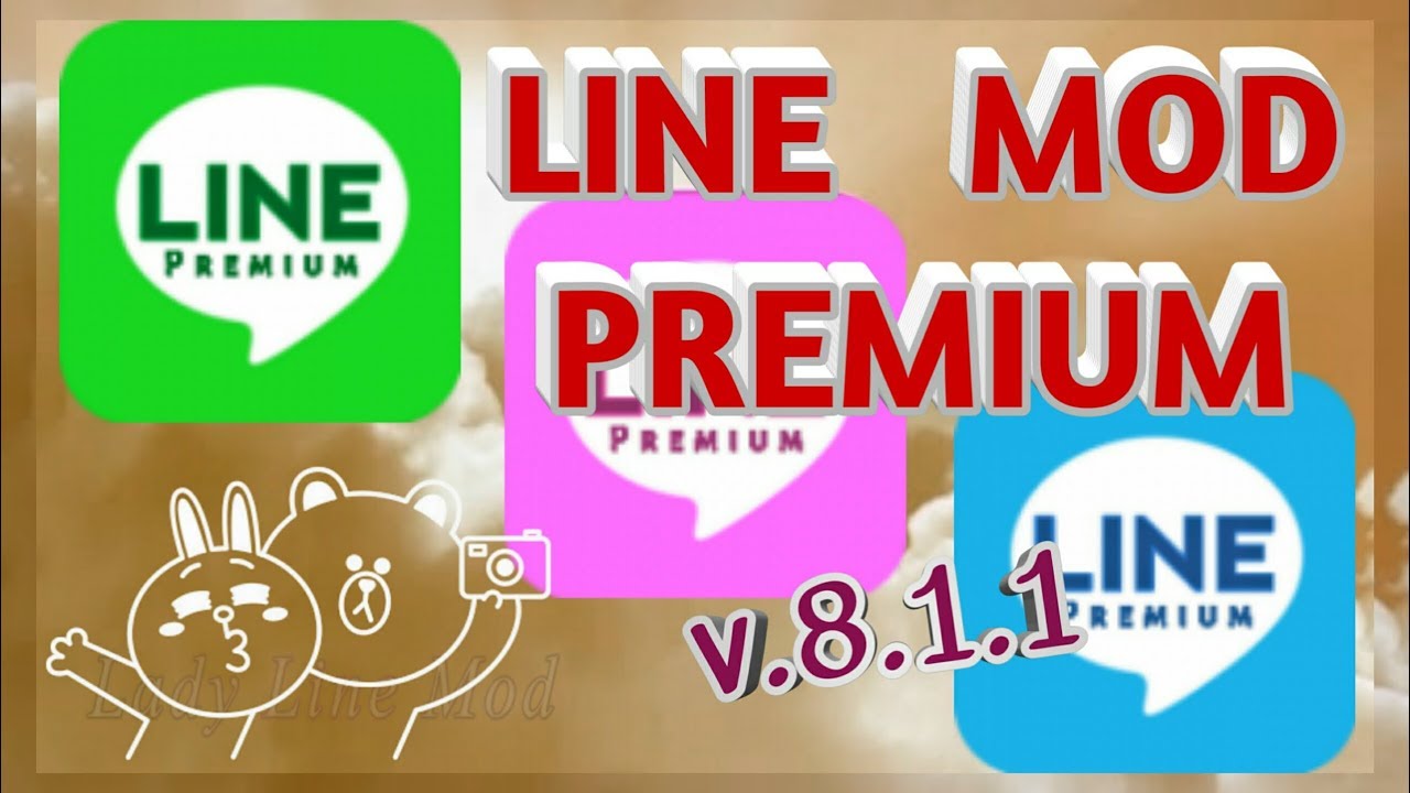 ใหม่ ล่าสุด Line Mod Premium v.8.1.1 {jp.never.line.androie} - YouTube