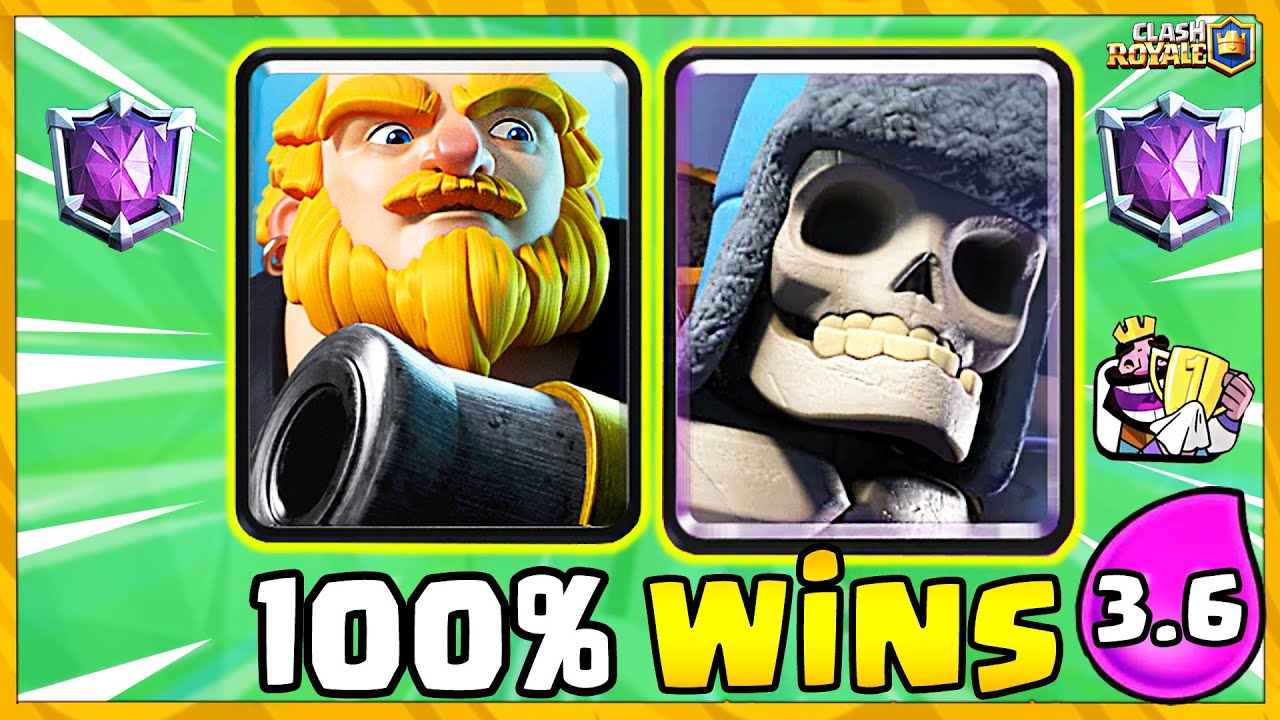 Best Royal Giant Deck With Giant Skeleton In Clash Royale🔥🏆 - YouTube