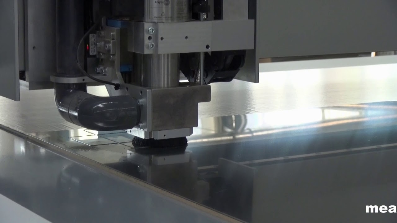 CMS steel counter plates milling - YouTube