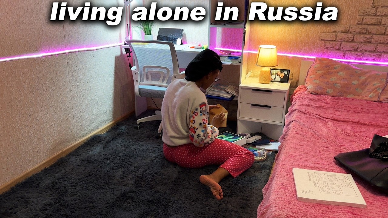 24 Hours Alone in Russia 🇷🇺 | My Productive Reset Routine - YouTube