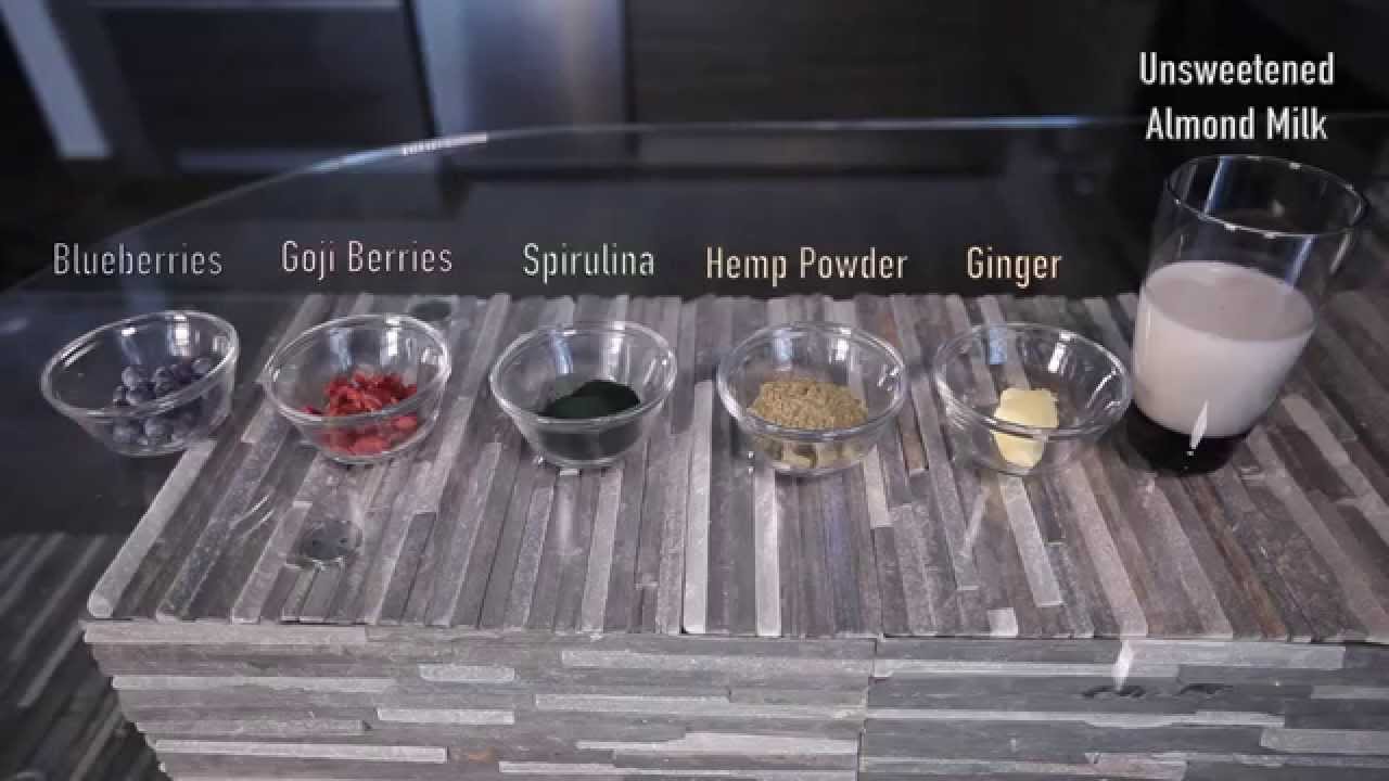 post workout organic shake - YouTube