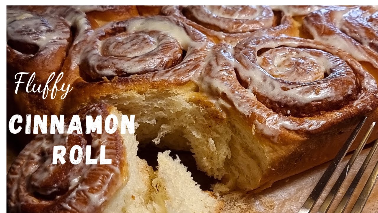 SOFT & FLUPPY Cinnamon Roll | Hand-Kneaded Sweet Bread - YouTube