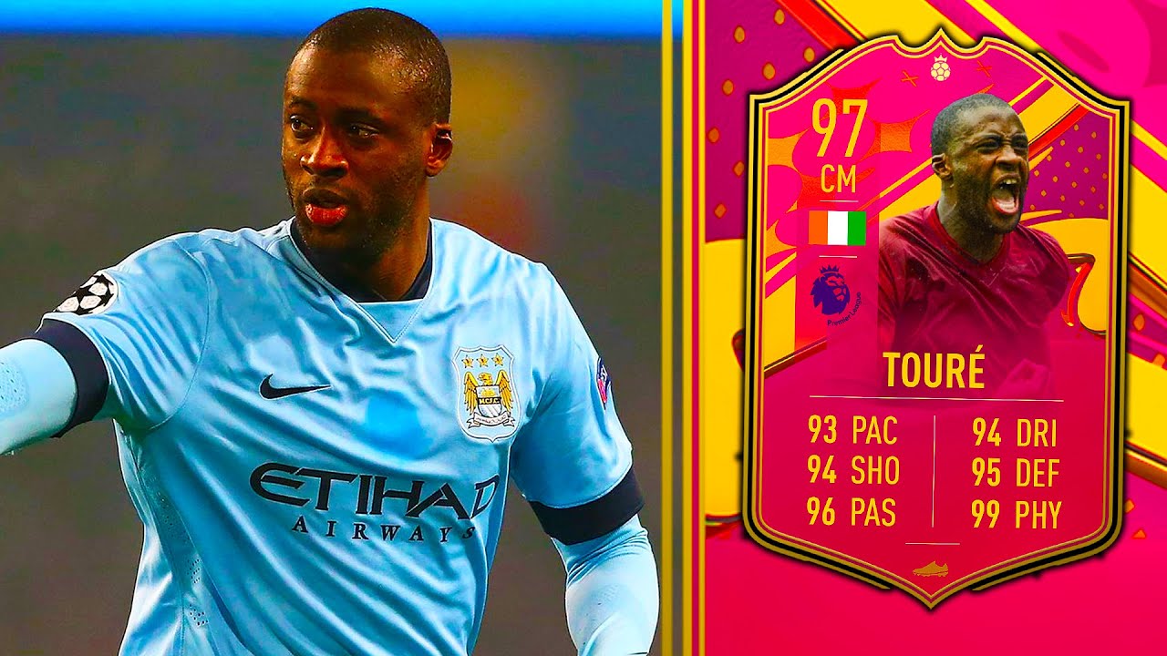 97 Futties Hero Yaya Toure Player Review 🔥 Fifa 23 Ultimate Team - YouTube