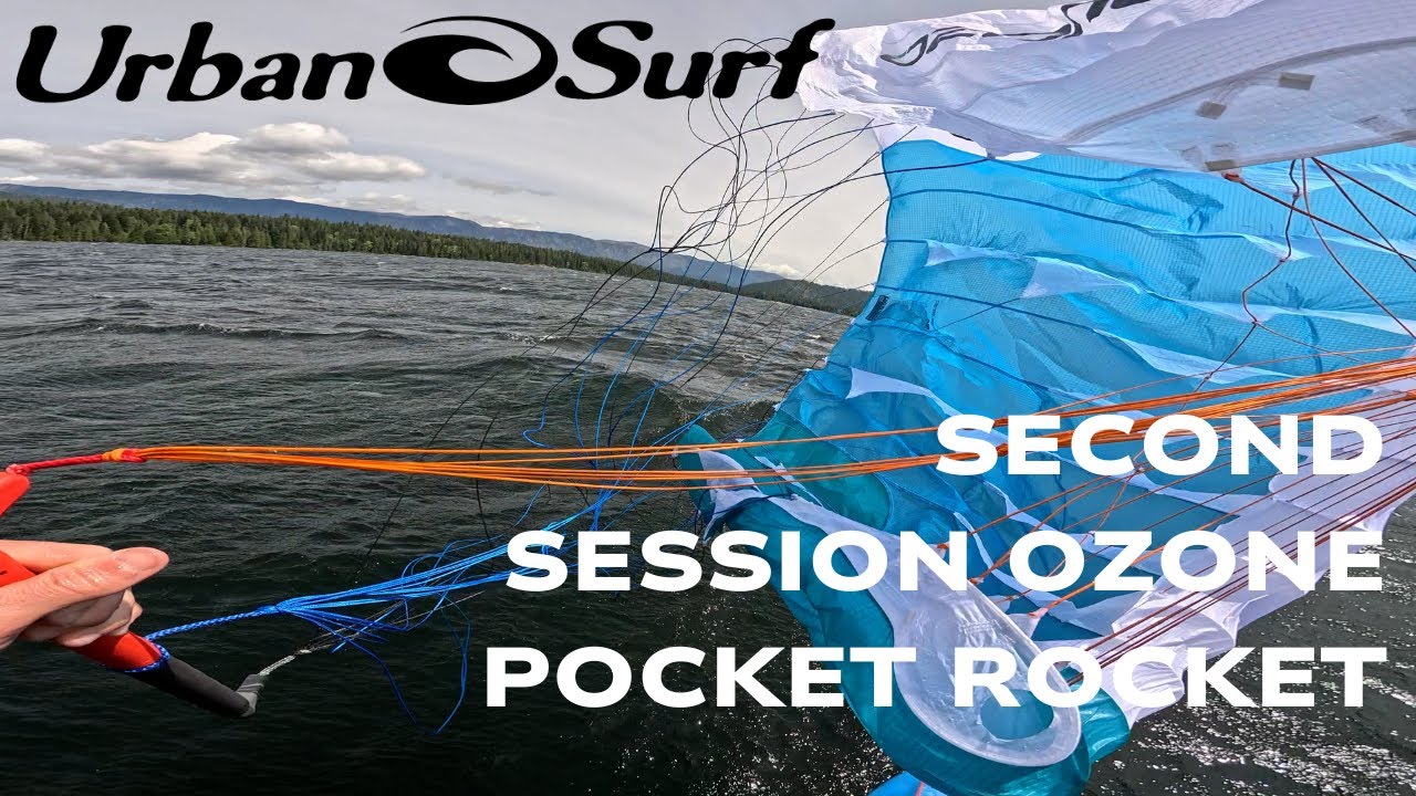 Second Session Ozone Pocket Rocket Parawing - YouTube