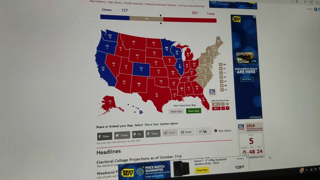 Presidential Election Prediction - YouTube