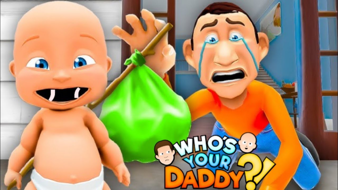 "RUN FOR YOUR LIFE! 🤯 Uncover the DARK Secrets of EVIL Daddy's House in ...