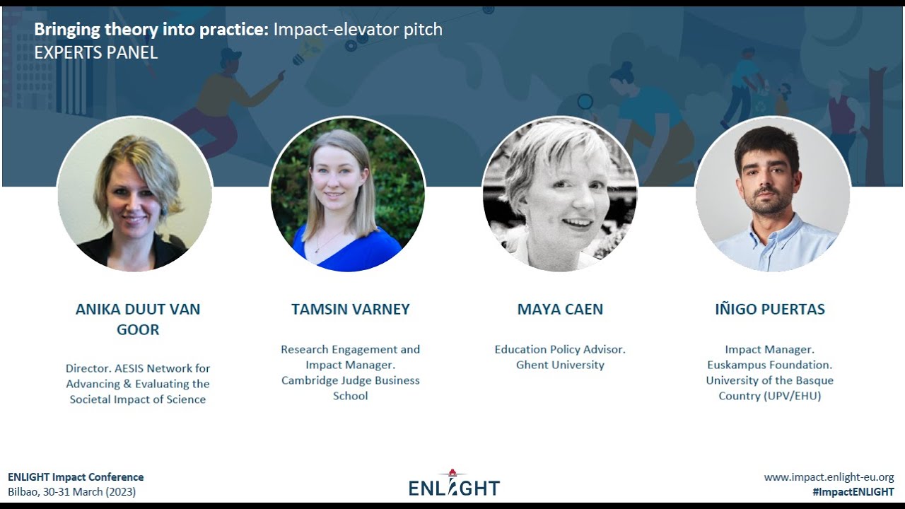 ENLIGHT Impact Conference 2023 - Pitch Session - YouTube