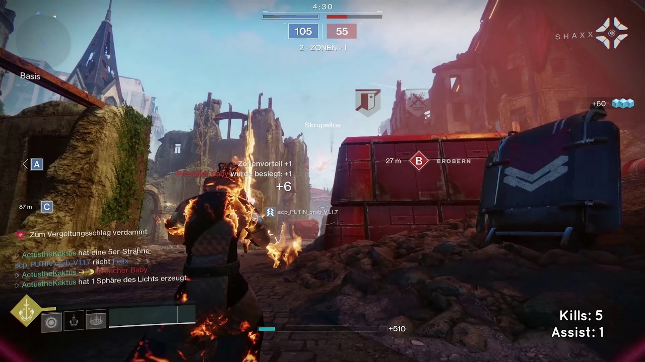 Short Solar Warlock Super | Destiny 2 - YouTube