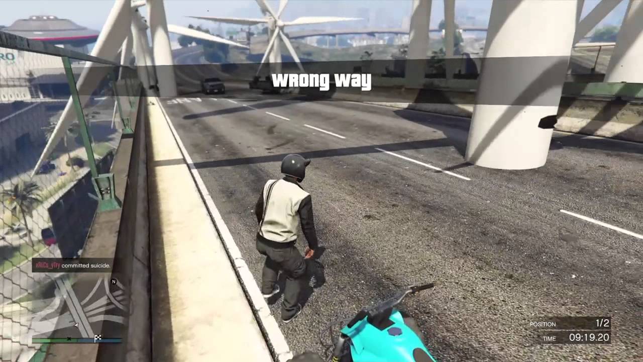 GTA V Funny Moments (Modded Races,Windmill Falling,Getting Launched ...
