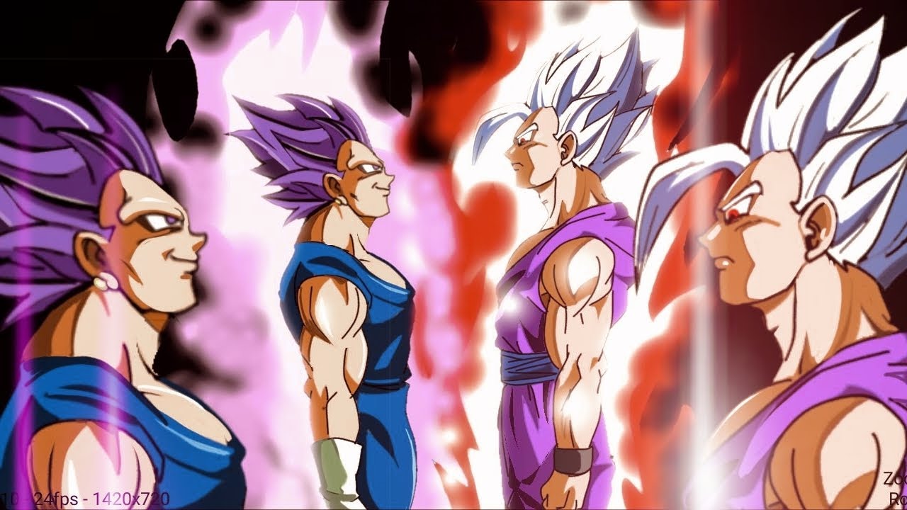 GOHAN (BEAST) VS ( ULTRA EGO) VEGETA - YouTube