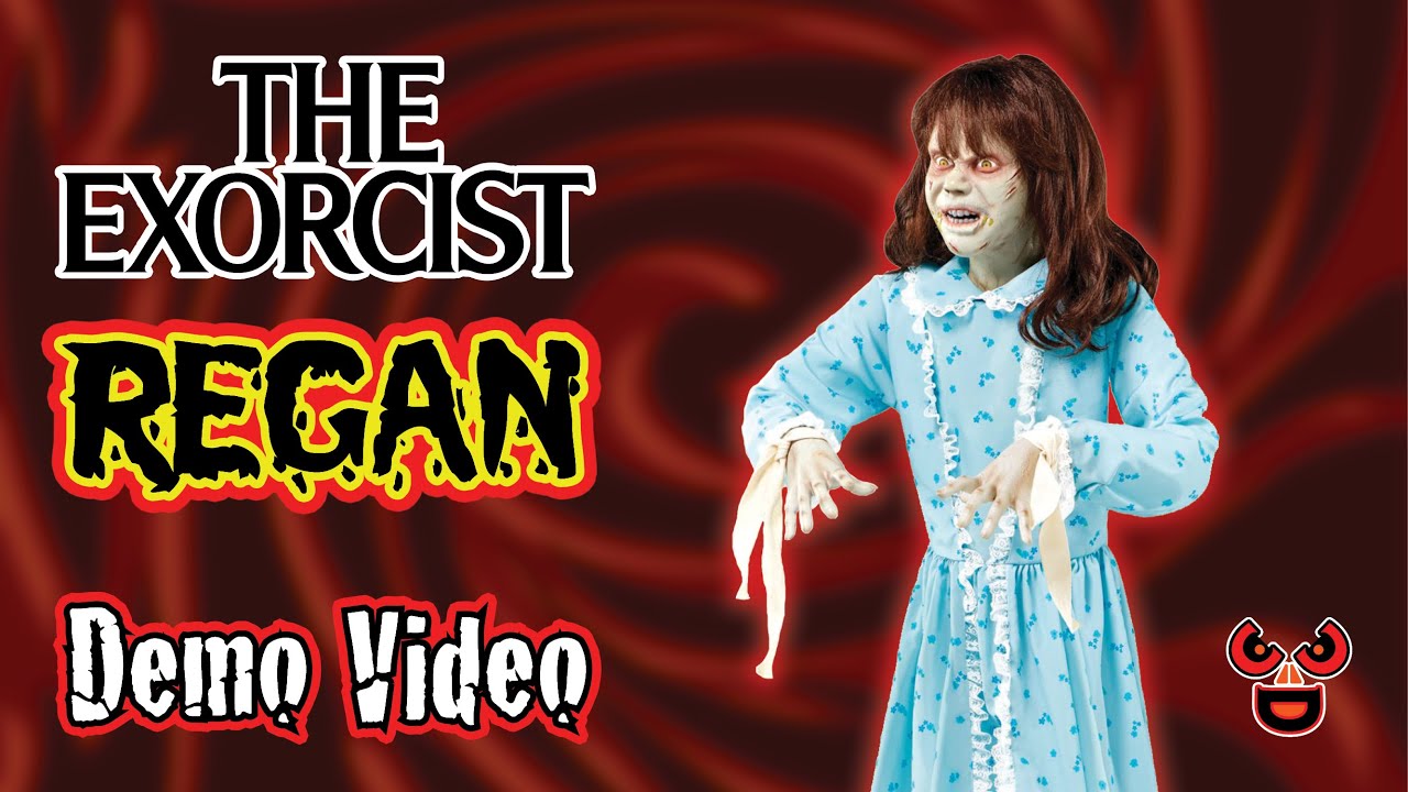 Regan — Spirit Halloween 2022 — The Exorcist — Spooky Express - YouTube