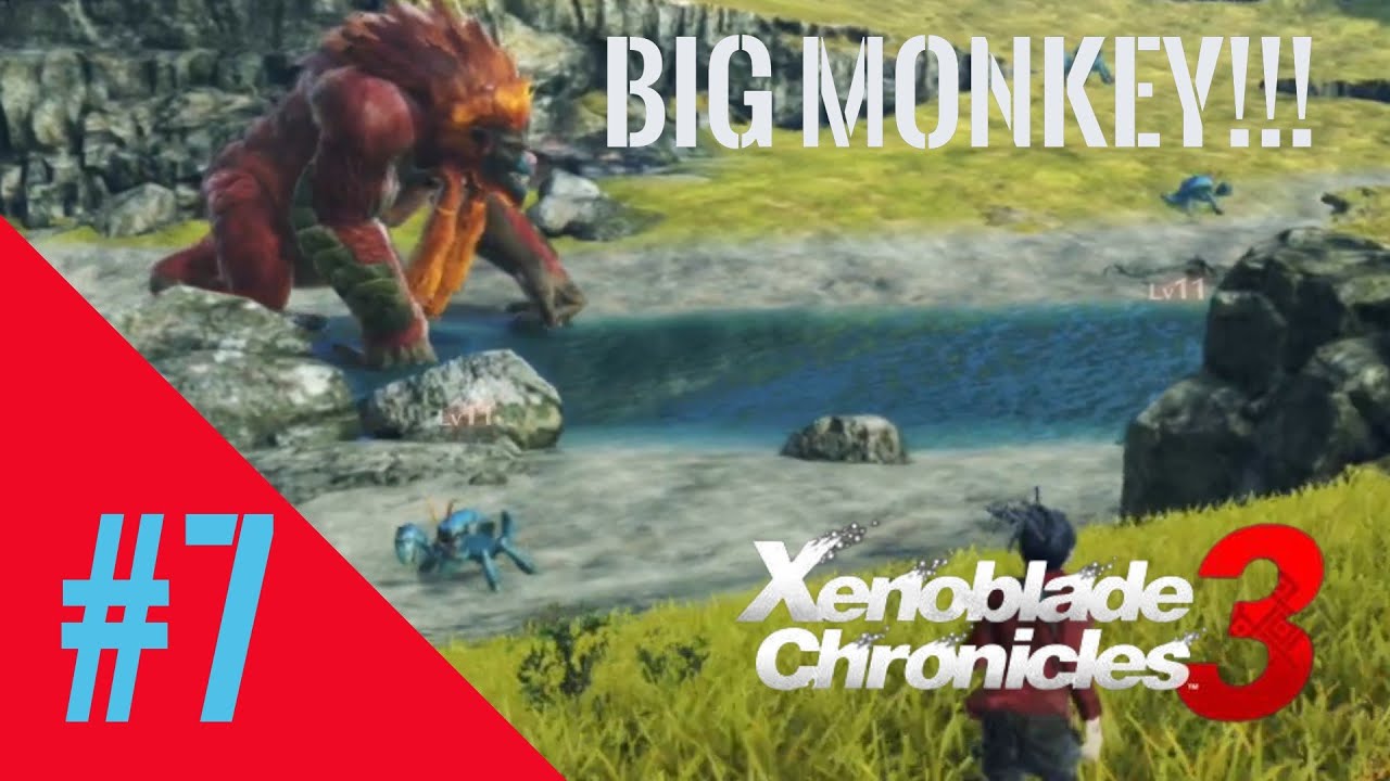 IT'S NOT A XENOBLADE GAME UNTIL YOU DIE TO A BIG MONKEY!!! Xenoblade ...