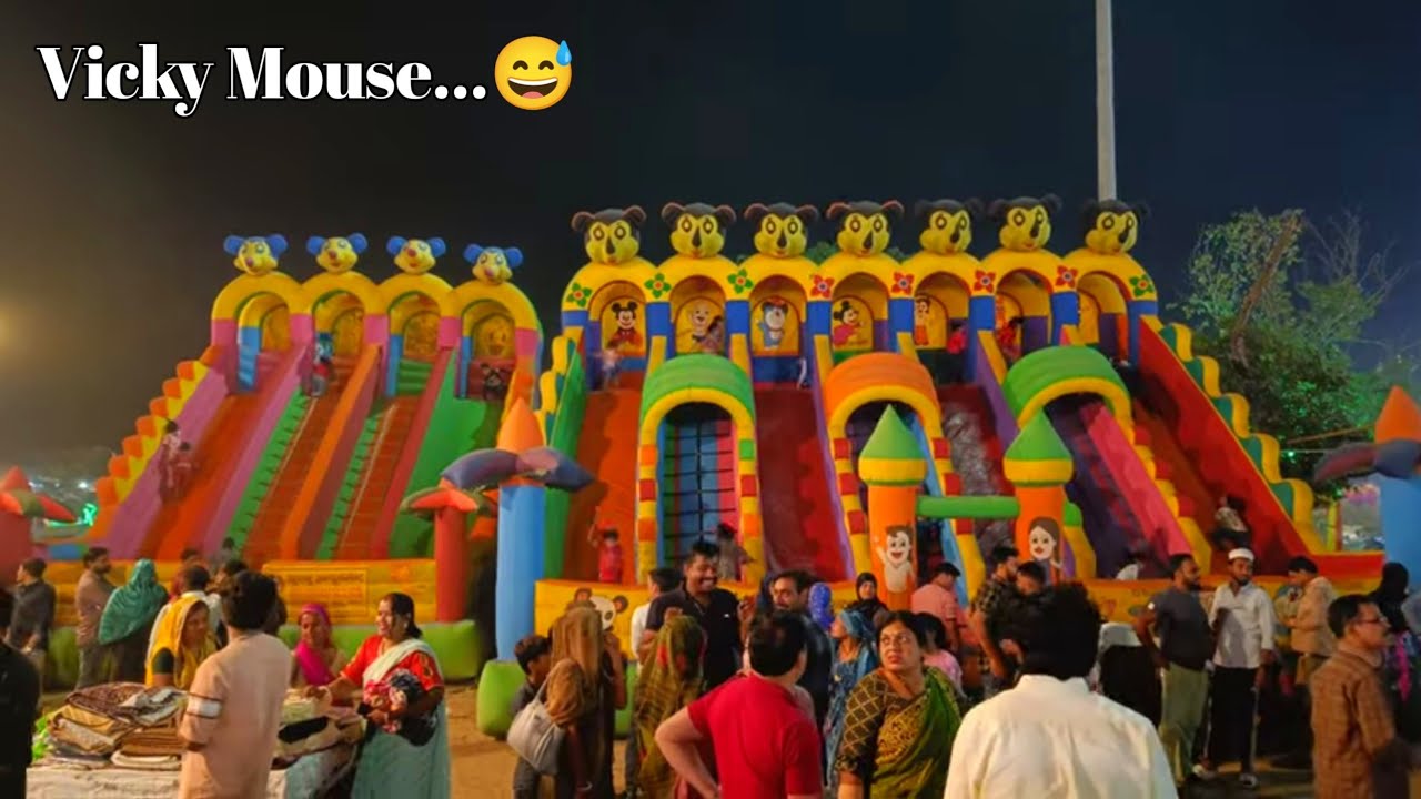 Vicky Mouse Kota Dussehra Fair😅😅 Public Relation With Full Enjoy ...