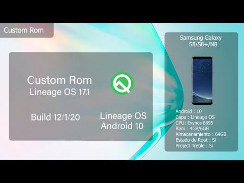 LineageOS 17.1 - Android 10 - Samsung Galaxy S8/S8+ - YouTube