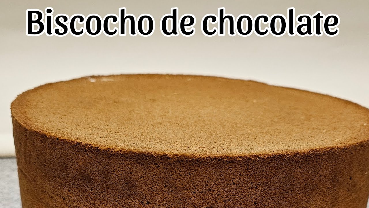 Como hacer un biscocho de chocolate - YouTube