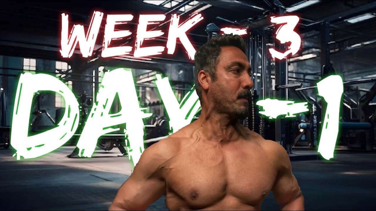 Week 3 Day - 1 Chest, Triceps, Abs Summer Shredded 8 Weeks cutting ...