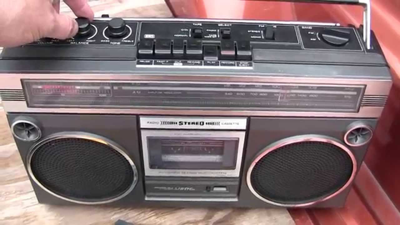 Realistic SCR-3 Cat No 14-772 Radio Shack Boombox Graffiti Houston ...