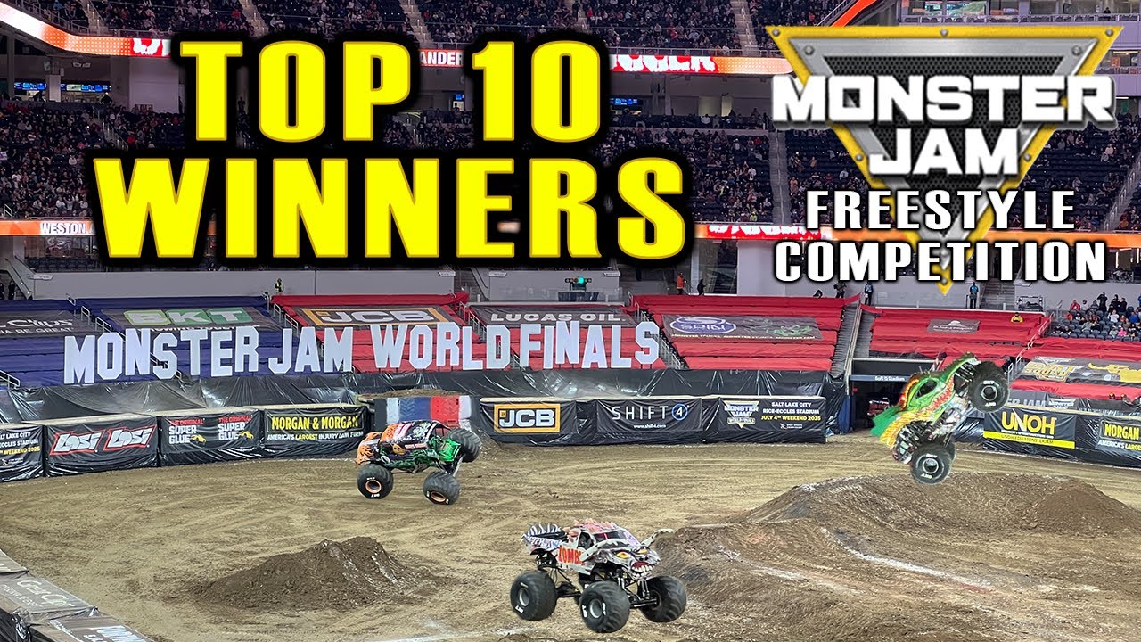 Top 10 Monster Truck Winners - Monster Jam Freestyle Competition ...