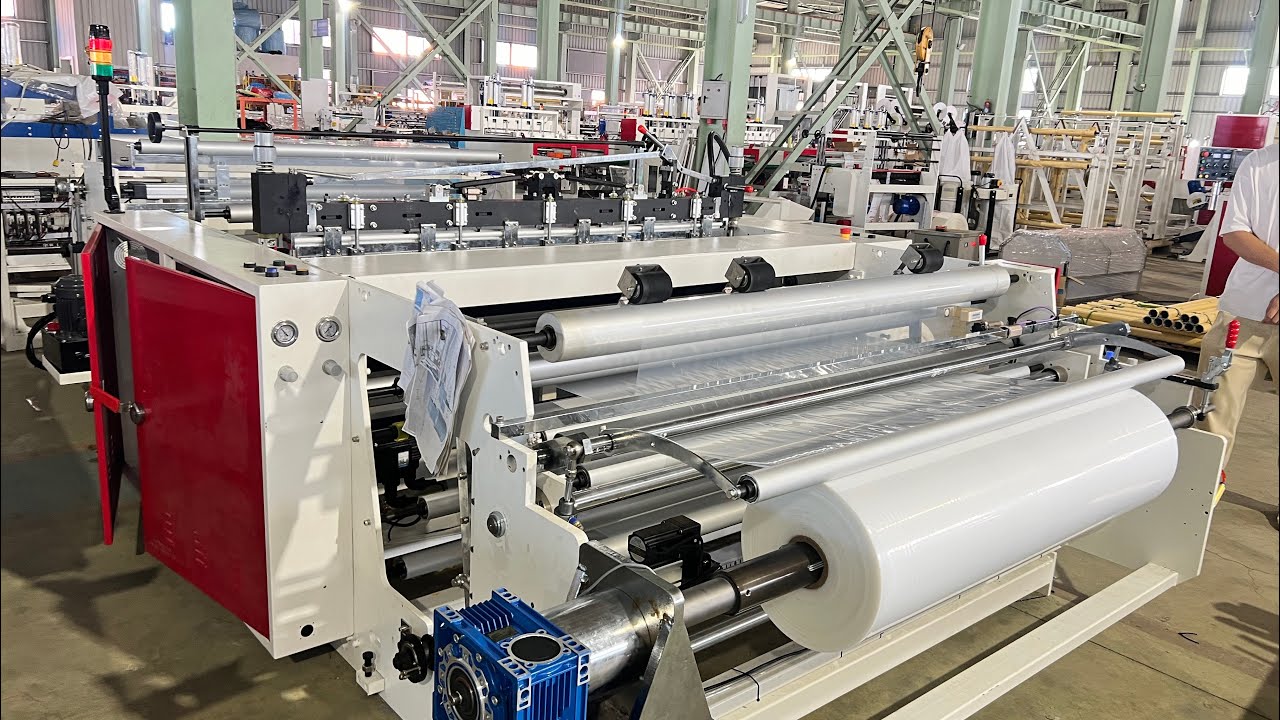 Standalone rewinding machine Shuttle system Roll to roll machine big ...