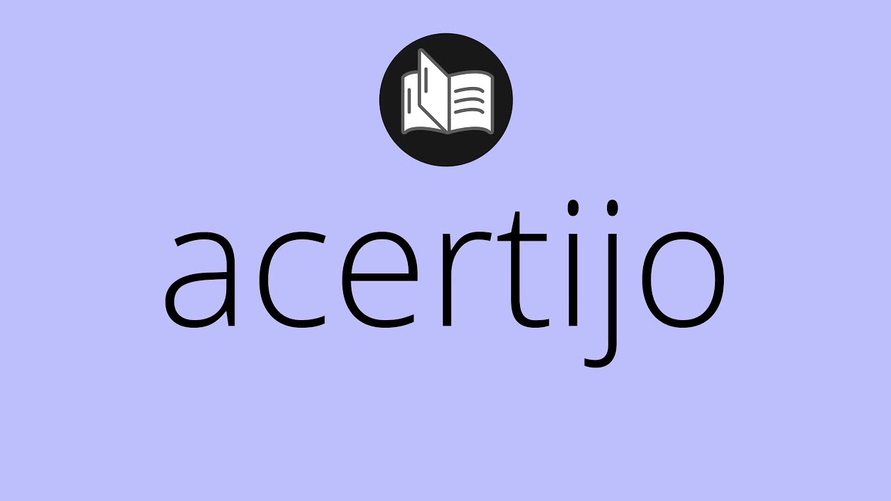 Que significa ACERTIJO • acertijo SIGNIFICADO • acertijo DEFINICIÓN ...