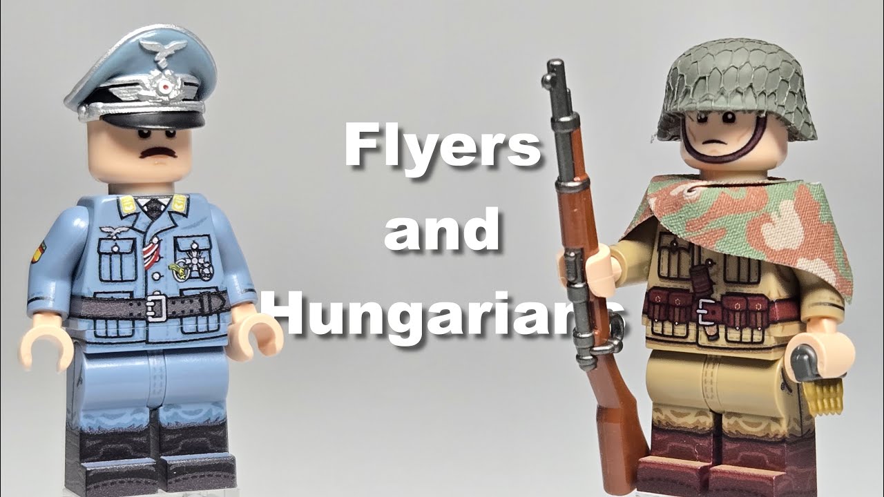 Para Bellum Bricks' WW2 Luftwaffe Flyers and Hungarians Unboxing ...