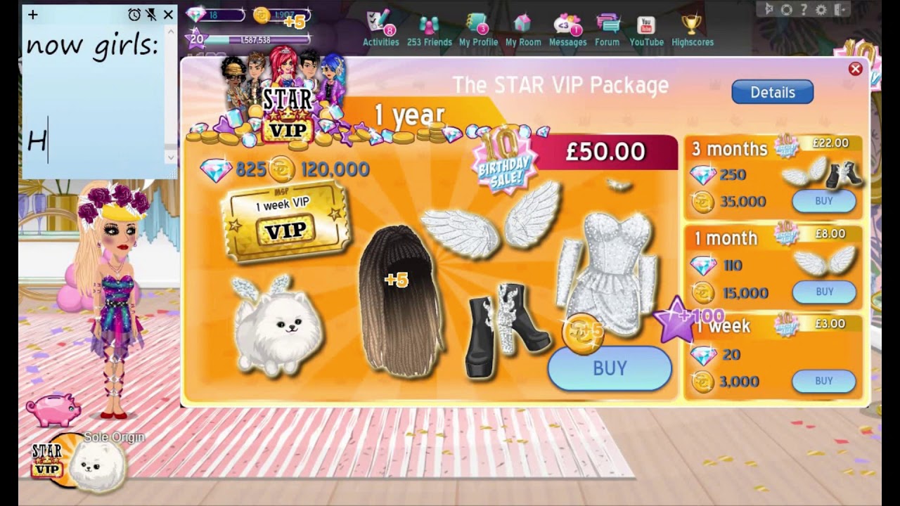 Reacting To The Msp Birthday Dpack! | MSP. - YouTube