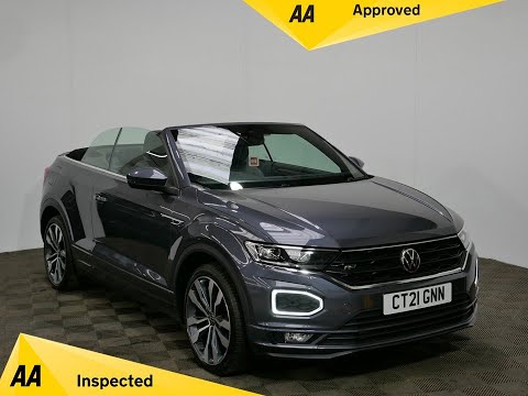 VW T-Roc R-Line Convertible - YouTube