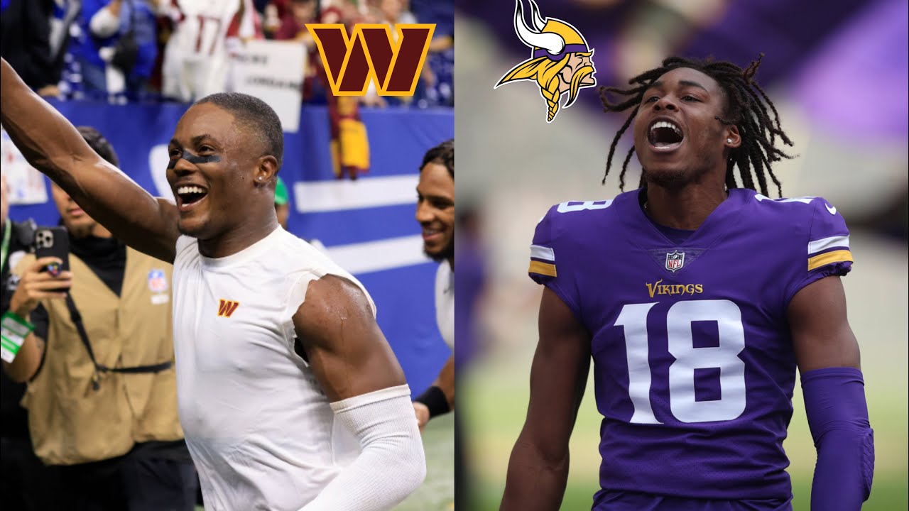 Commanders Vs Vikings Game Preview! Dotson & Holecomb OUT | Kirk ...