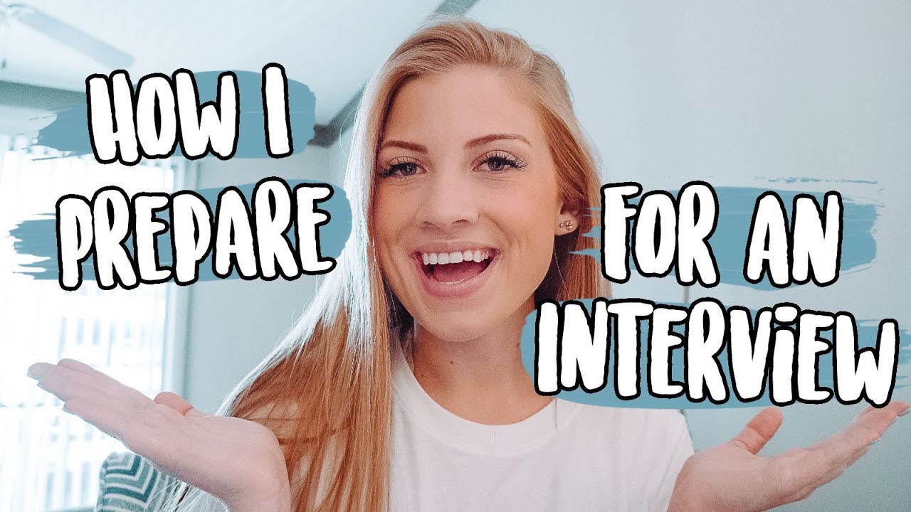 How I Prepare For Internship Interviews! (VLOG) - YouTube