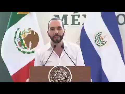 Primer meme masivo de Bukele por visita a México 🇲🇽 - YouTube