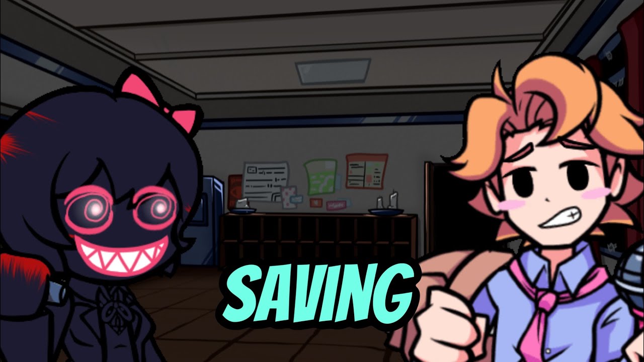 FNF Evil Sayori vs Senpai! | Day 1 - YouTube