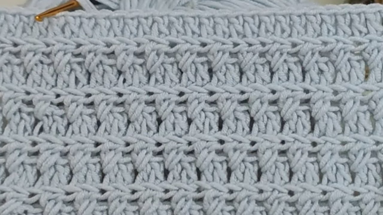 🎀Wow🎀Wonderful Crochet stitch.Very stylish and very easy.Let's knit ...