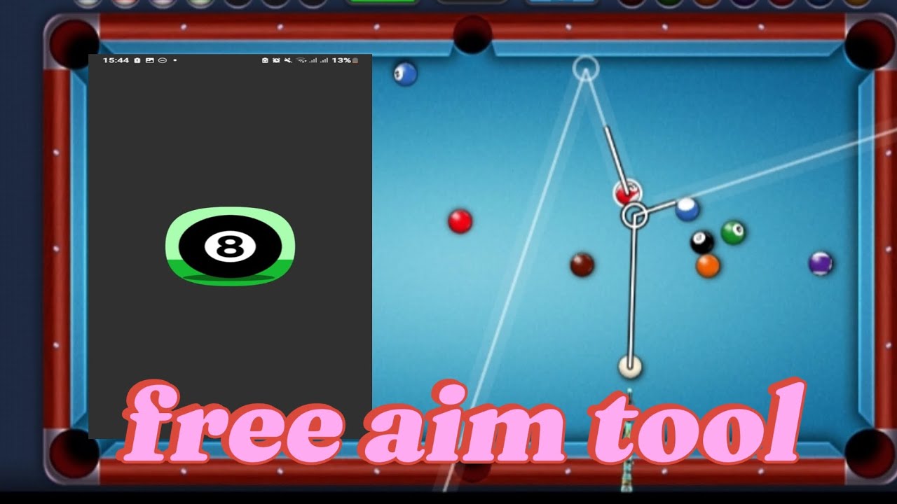 8 Ball pool free guideline aim tool link in description🔥♥️♥️💯 ️🤩 100% ...