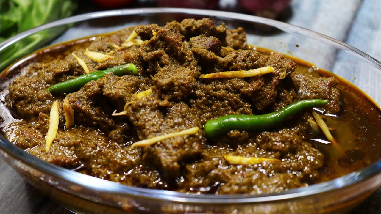 Hyderabadi Palak Beef Masala | Palak Beef Gosht ki Mazedaar Recipe ...
