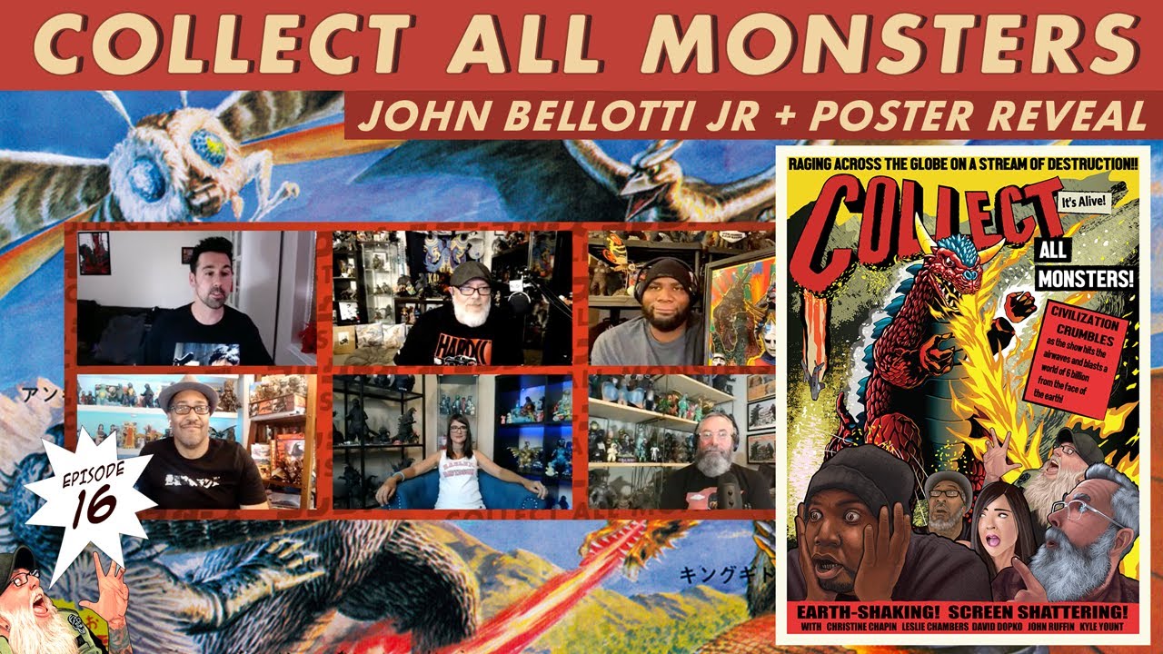 Episode Excerpts Collect All Monsters Ep16 Kaiju Artist Spotlight: John ...