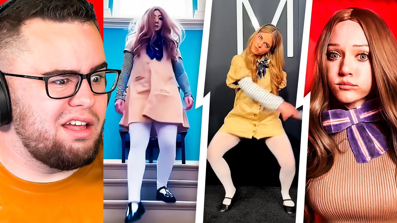 Reacting To Scary M3gan Tik Tok Videos Youtube