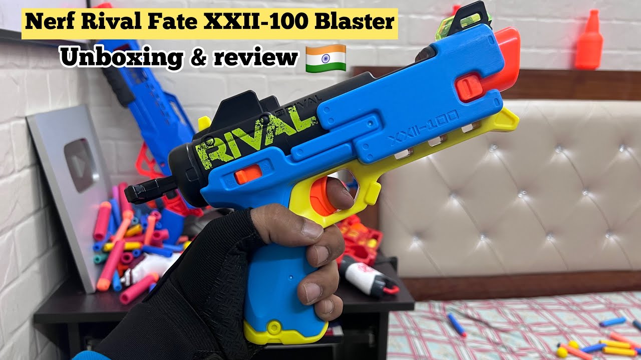 Nerf Rival Fate XXII-100 Blaster, Most Accurate Nerf Rival System ...