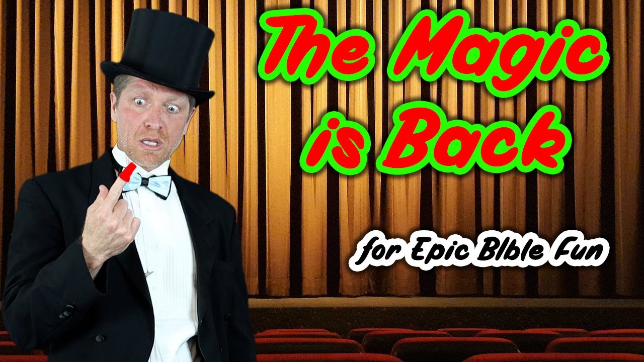 The Magic of Epic Bible Fun is BACK!!! - YouTube