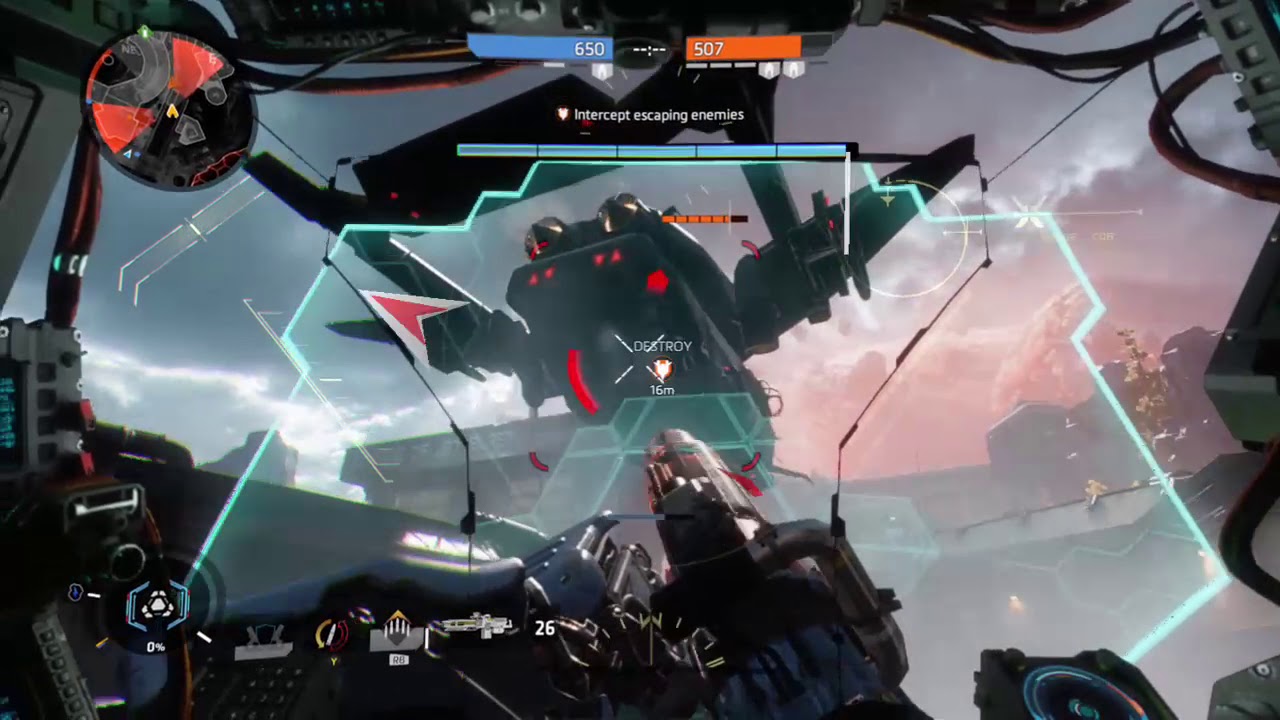 Titanfall 2- Dropship Quad Kill - YouTube