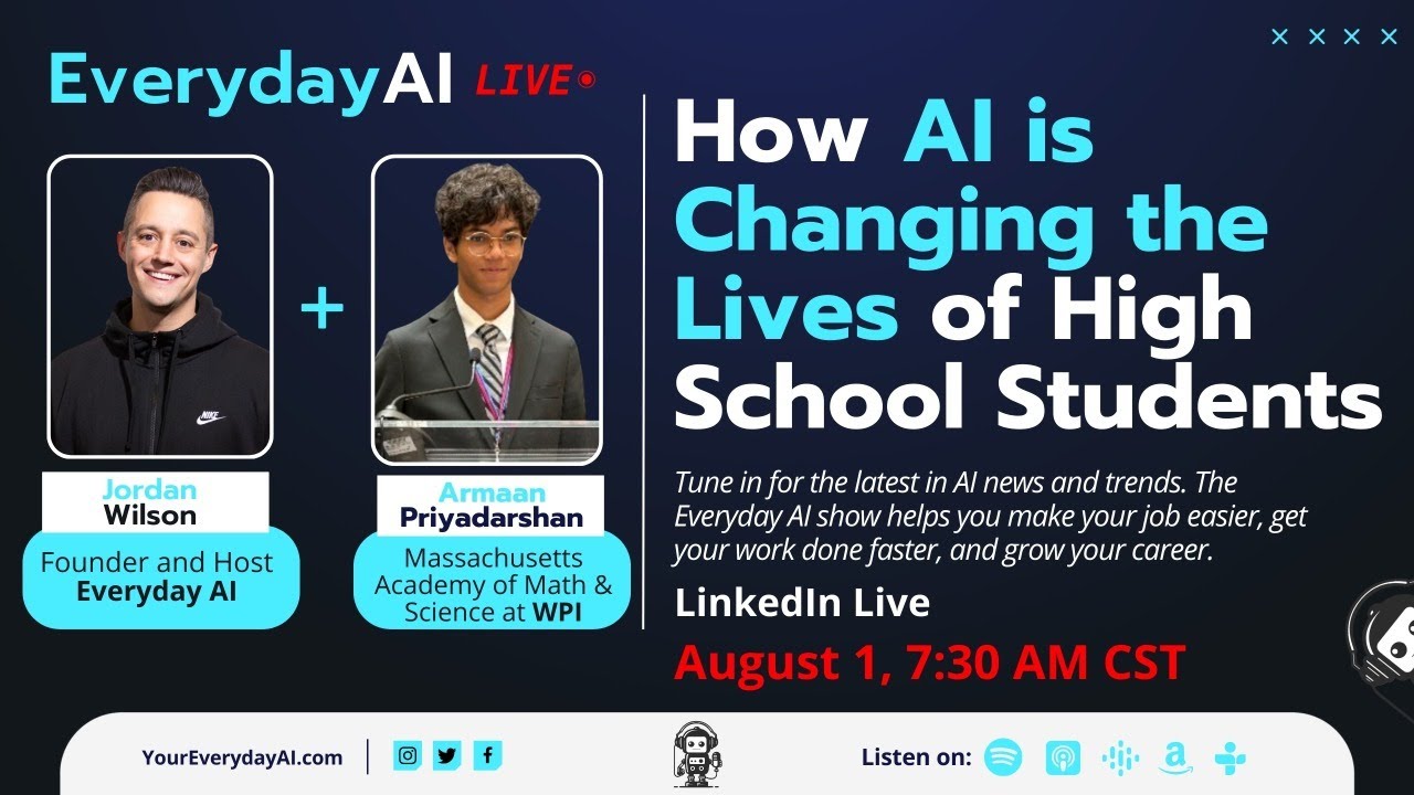How AI is Changing the Lives of High School Students -- An Everyday AI ...