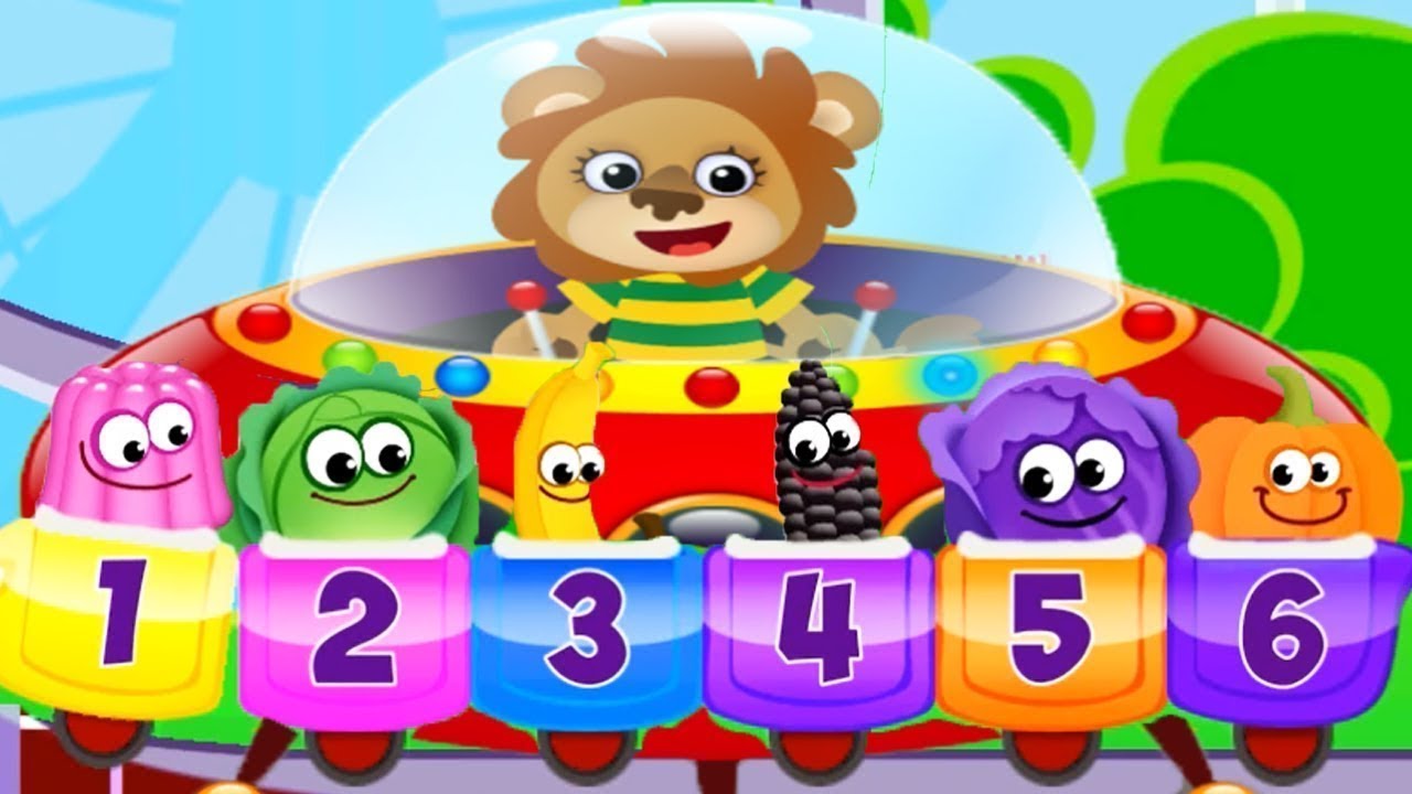 Funny Food 3! Kids Number Games For Toddlers Android Gameplay - YouTube
