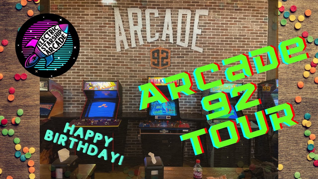 The Starship Takes a Tour of Arcade 92 - YouTube