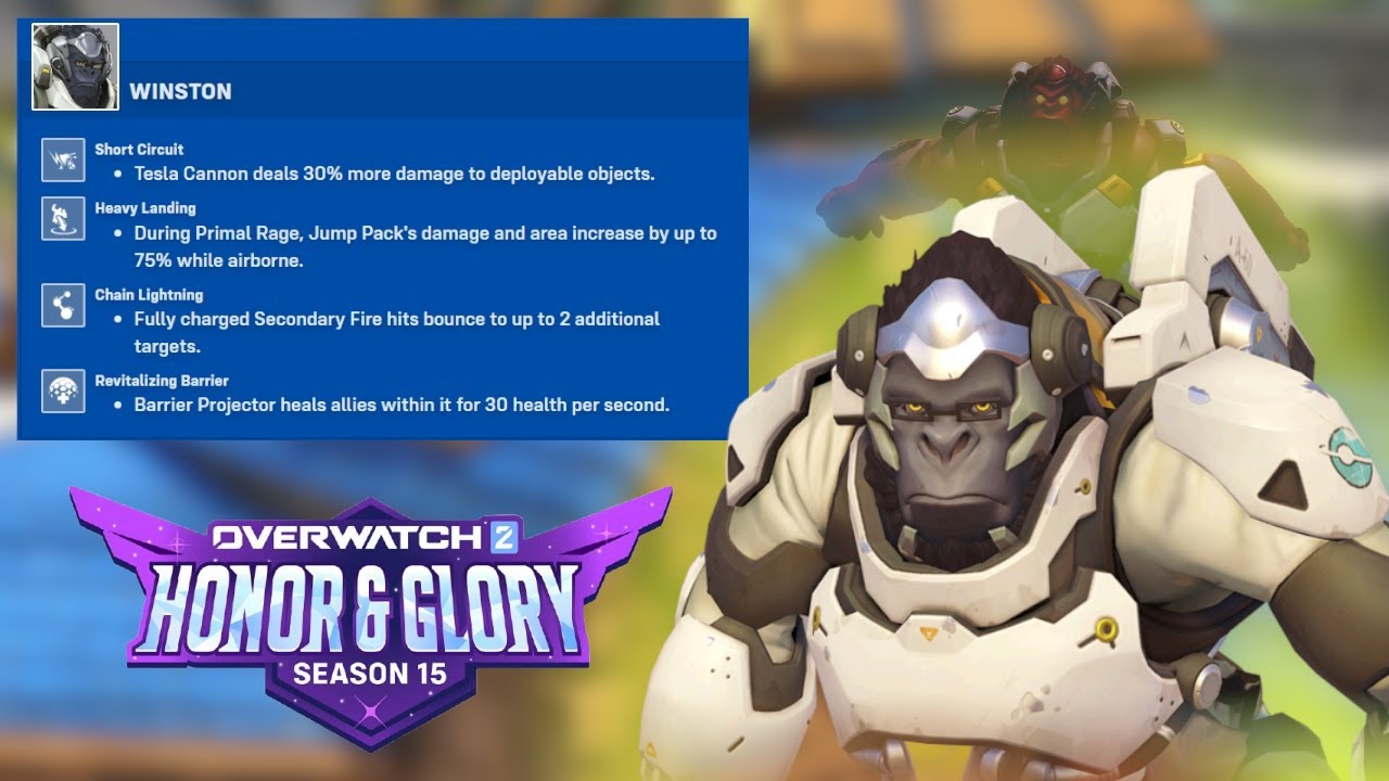 A really Winston Diff in Blizzard World - Overwatch 2 Season 15 - YouTube