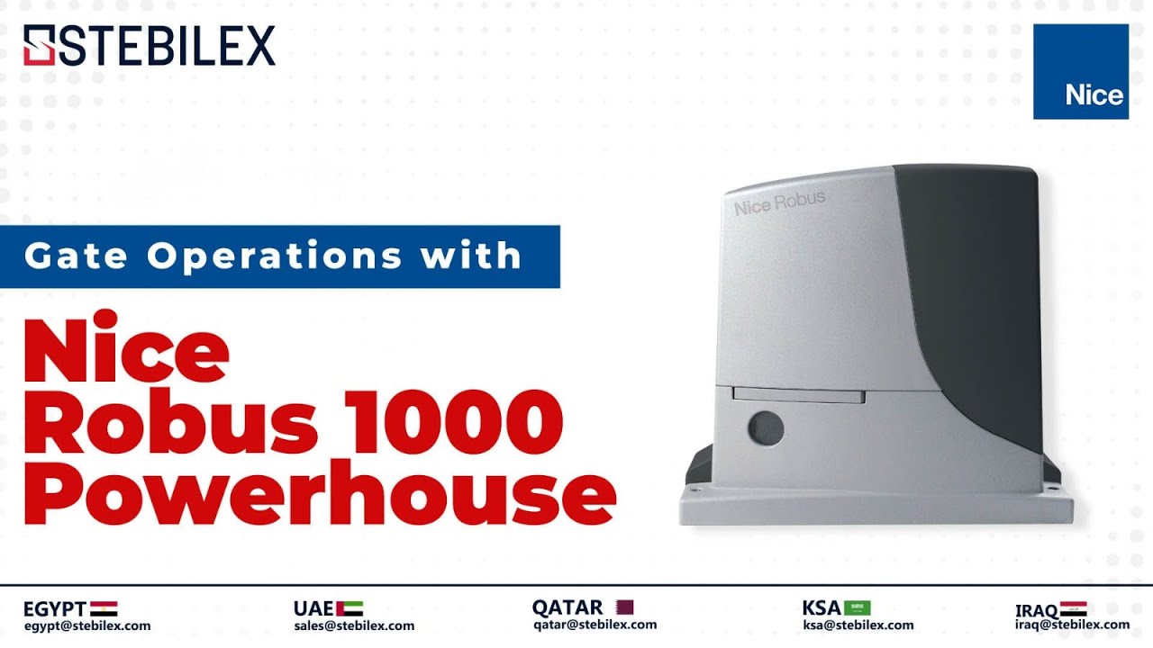 Advanced Gate Automation for Commercial & Industrial Facilities | Nice ...